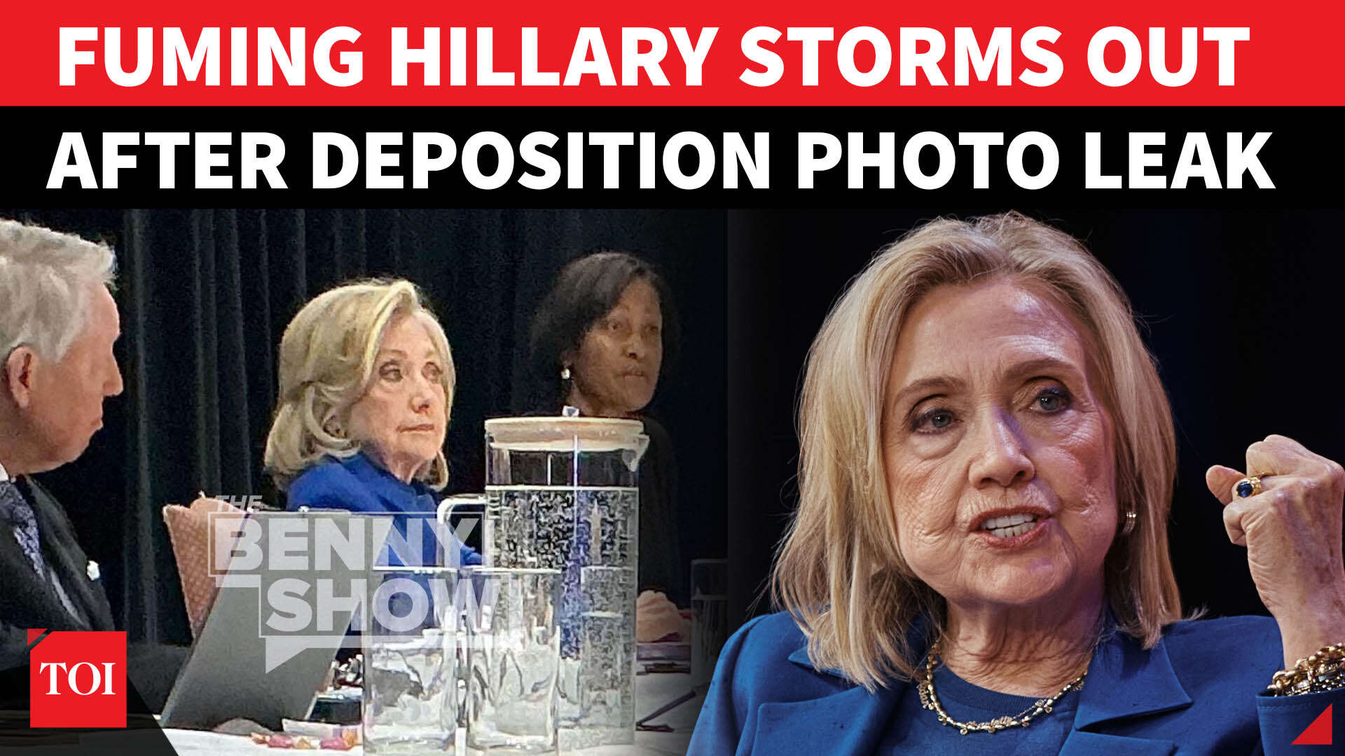 Hillary Clinton’s dramatic walkout after ‘unauthorised’ photo leak ...