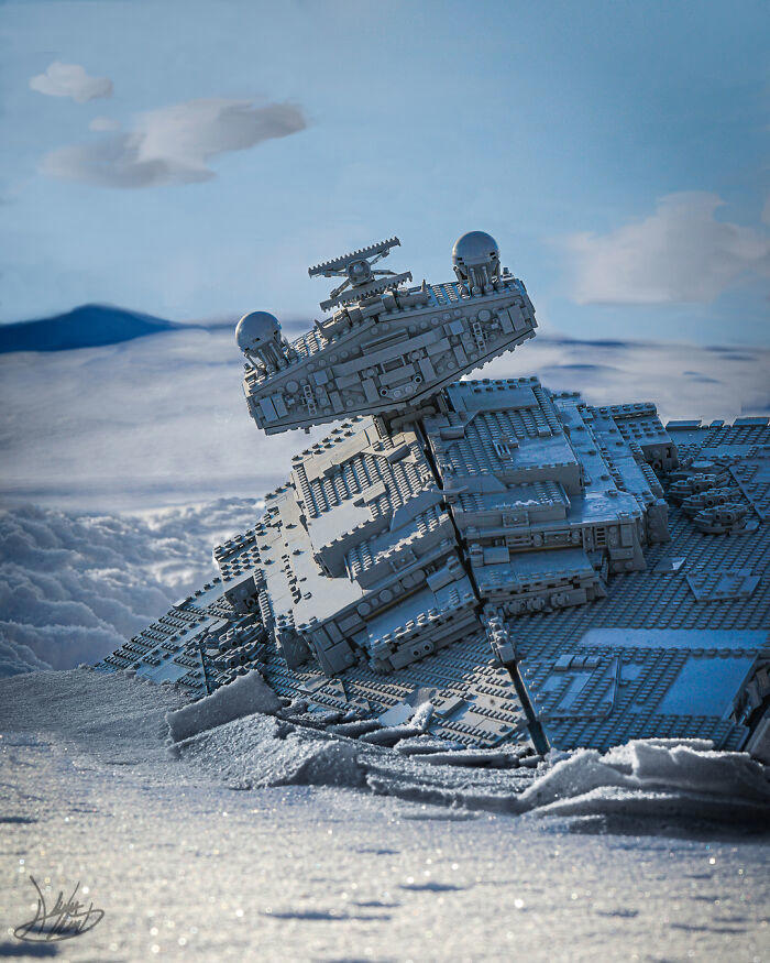 He uses backyards and landscapes to turn LEGO models into cinematic ...