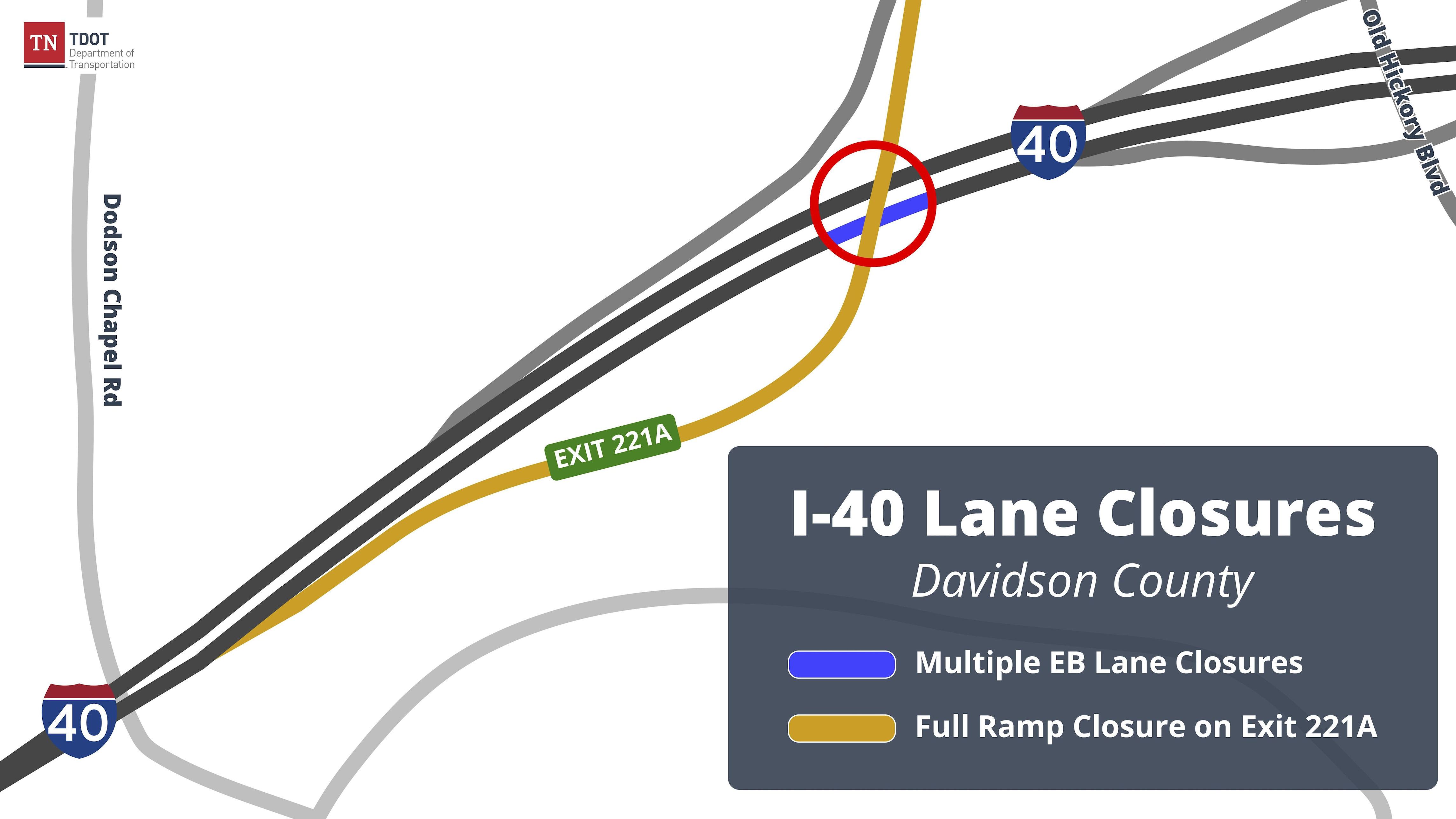 State to conduct I-40 lane closures for bridge repair