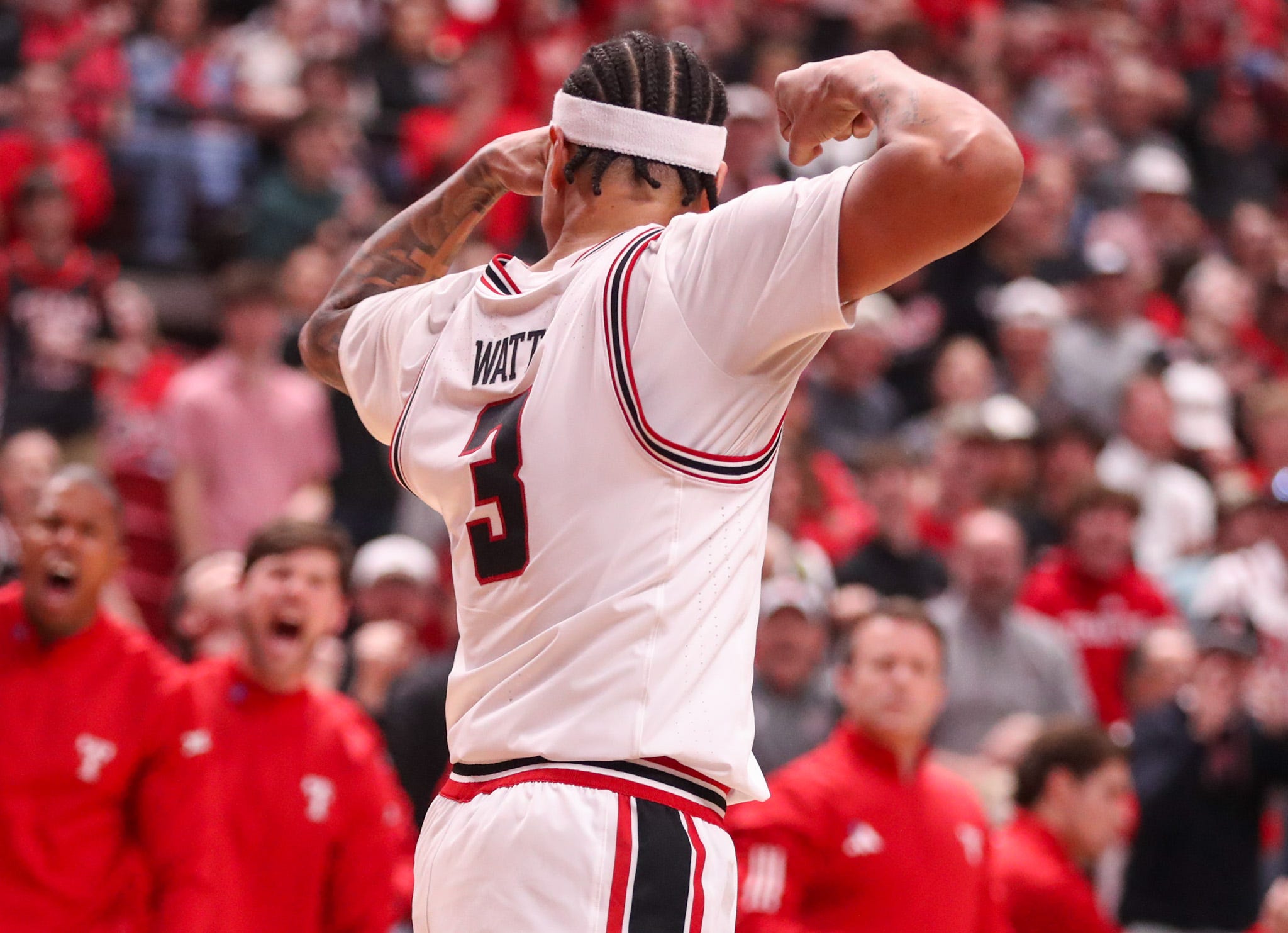 Texas Tech basketball's LeJuan Watts stepping up when Red Raiders need ...