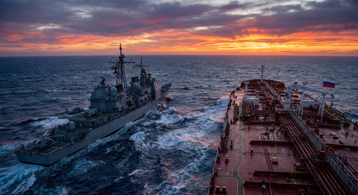 US Navy captured Russian tanker, Putin threatened missile strike