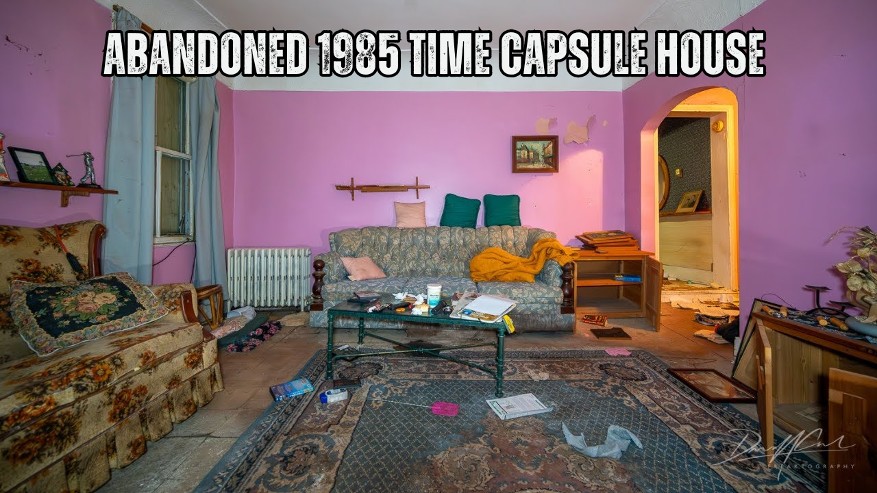 Abandoned 1985 time capsule house | Forgotten for decades