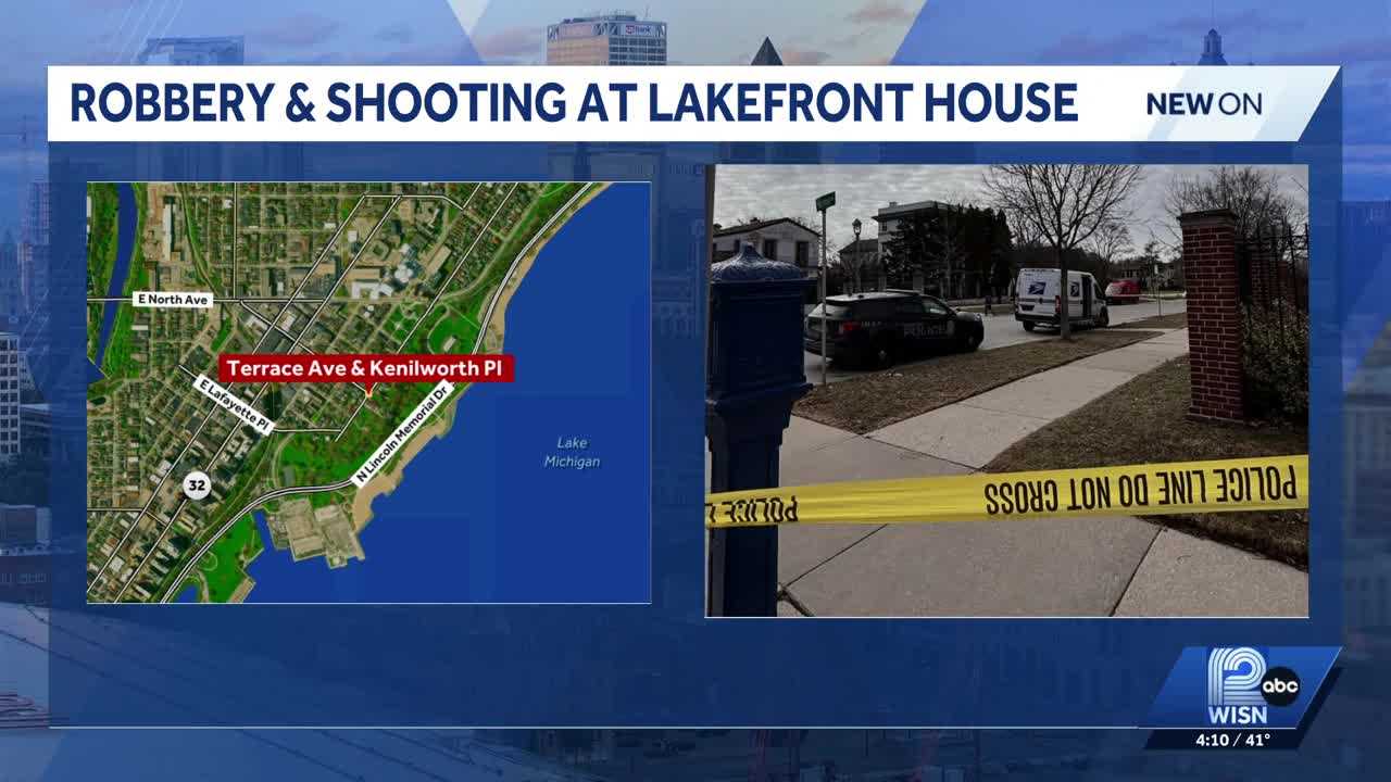 Armed robber fires gun inside Milwaukee home, no one injured