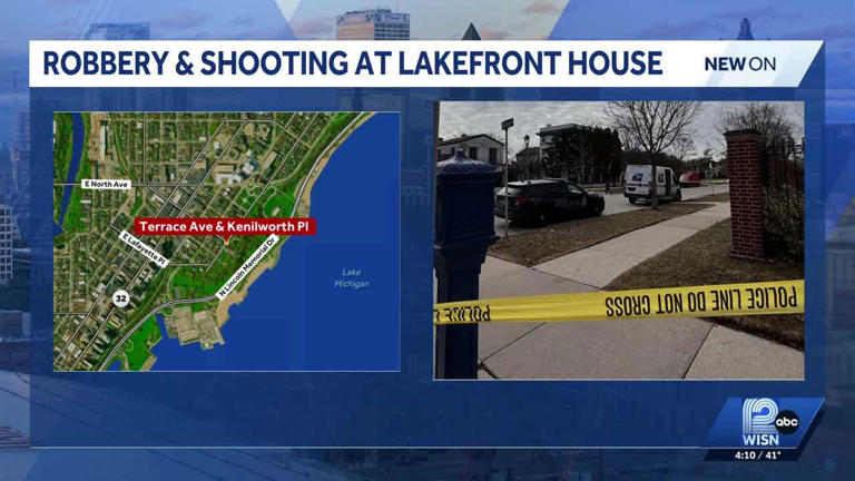 Armed robber fires gun inside Milwaukee home, no one injured