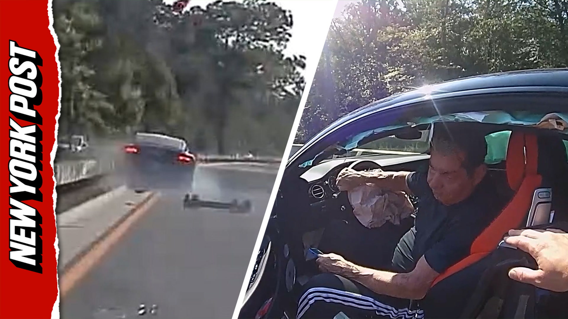 Shocking footage released from Vince McMahon's 2025 car crash