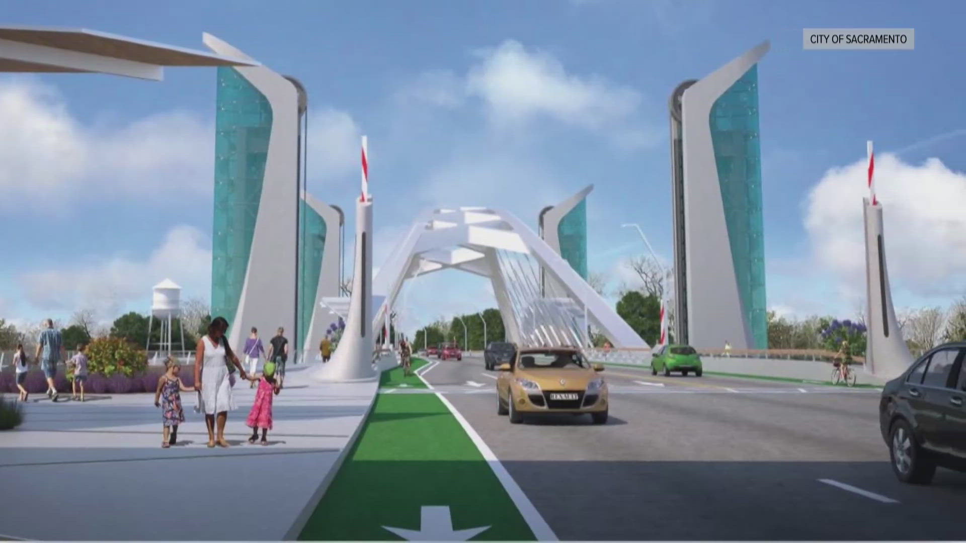 Sacramento and West Sacramento open new bridge project for bidding