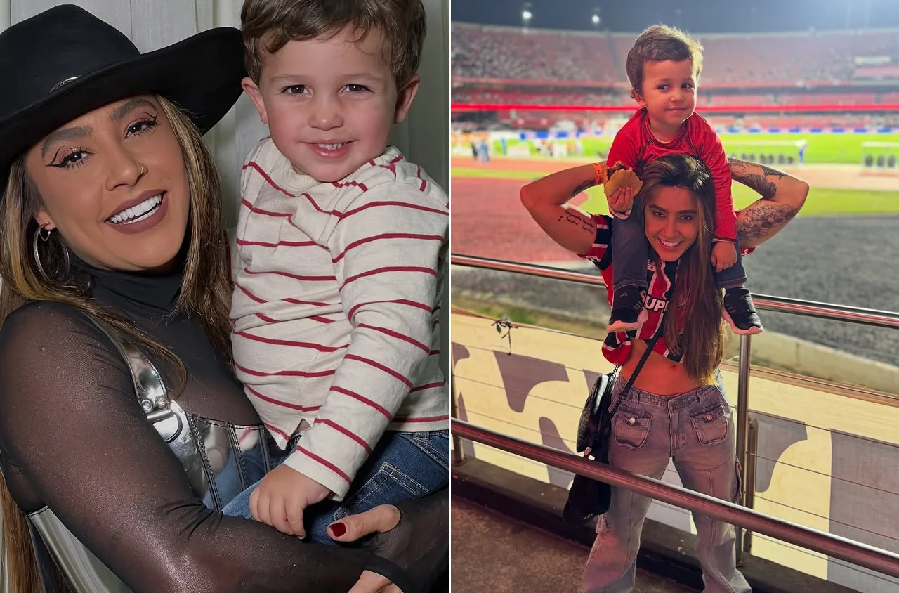 Lauana Prado emociona em declaração para seu enteado: "Cuido como se ...
