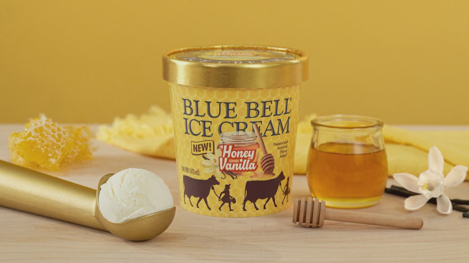 Blue Bell debuts honey vanilla ice cream — and yes, it’s as sweet as it ...