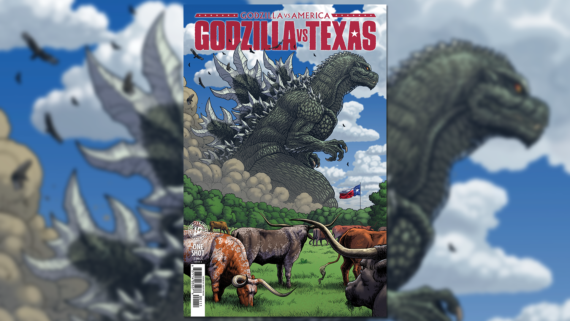 Austin artist Matt Frank talks about upcoming IDW anthology "Godzilla ...