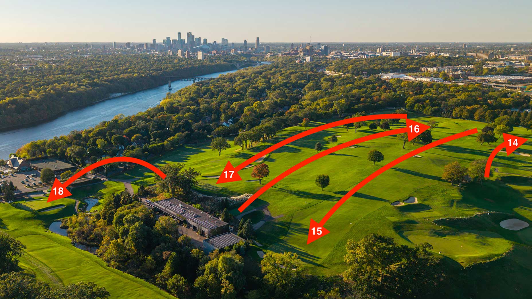 The most unusual finish in golf? This club might have it
