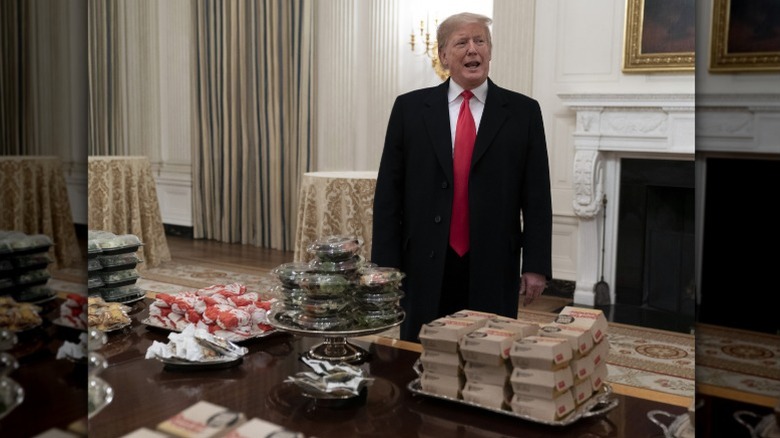 The fast food Donald Trump treated the USA hockey team to at the White ...