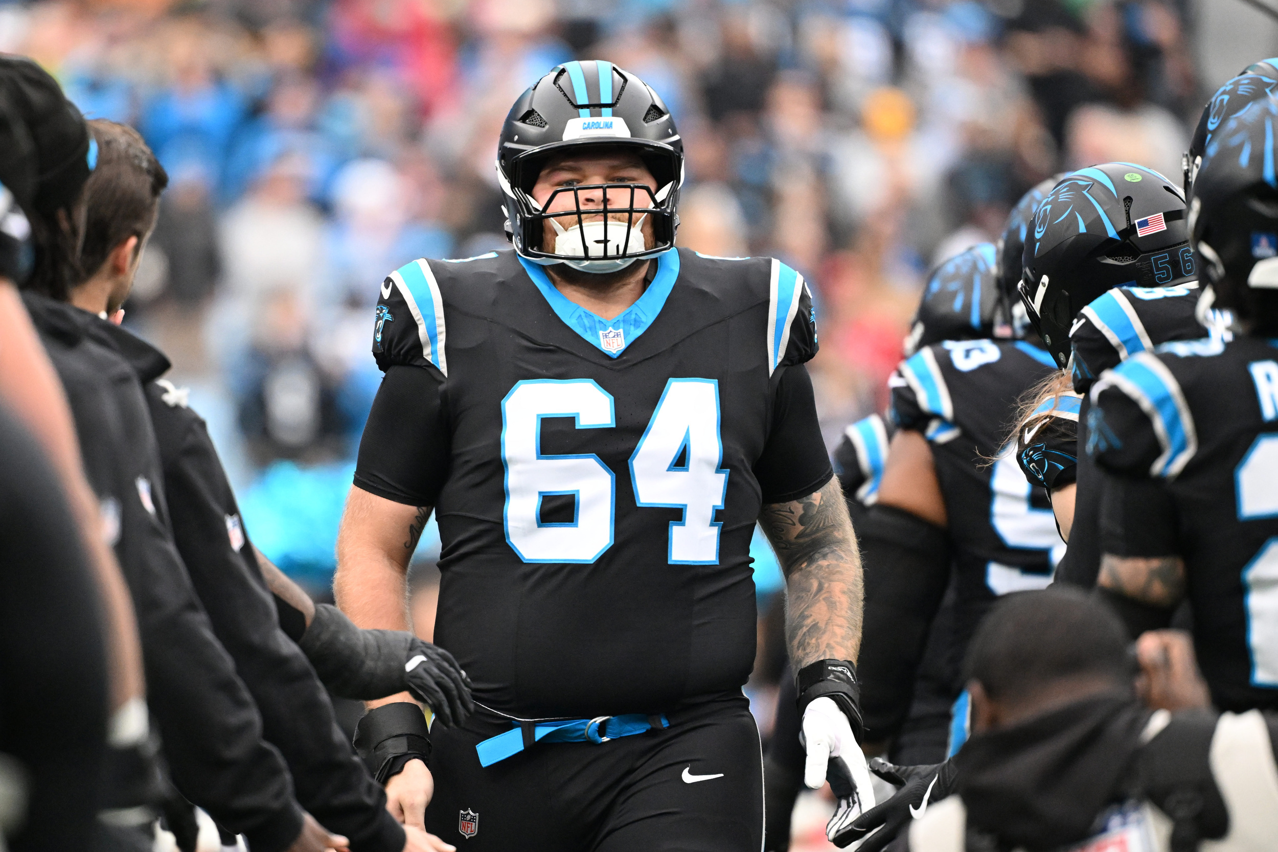 Texans will address OL this offseason, could target Panthers C Cade Mays