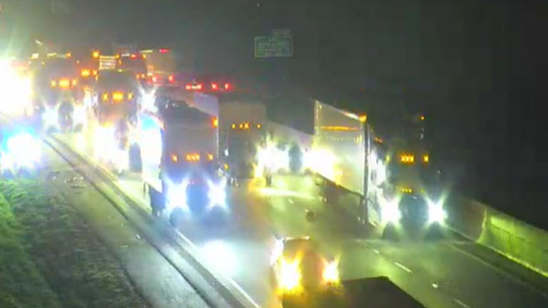 Lane reopens after crash involving 18-wheeler, box truck on I-85S in ...