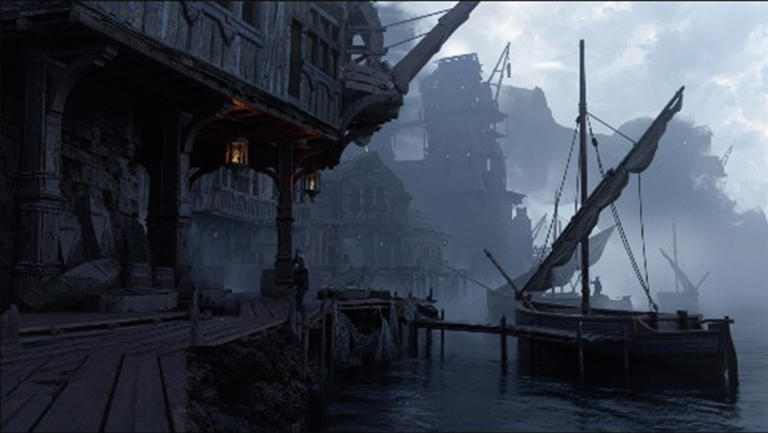 How to create a moody scene with pre-prepared materials