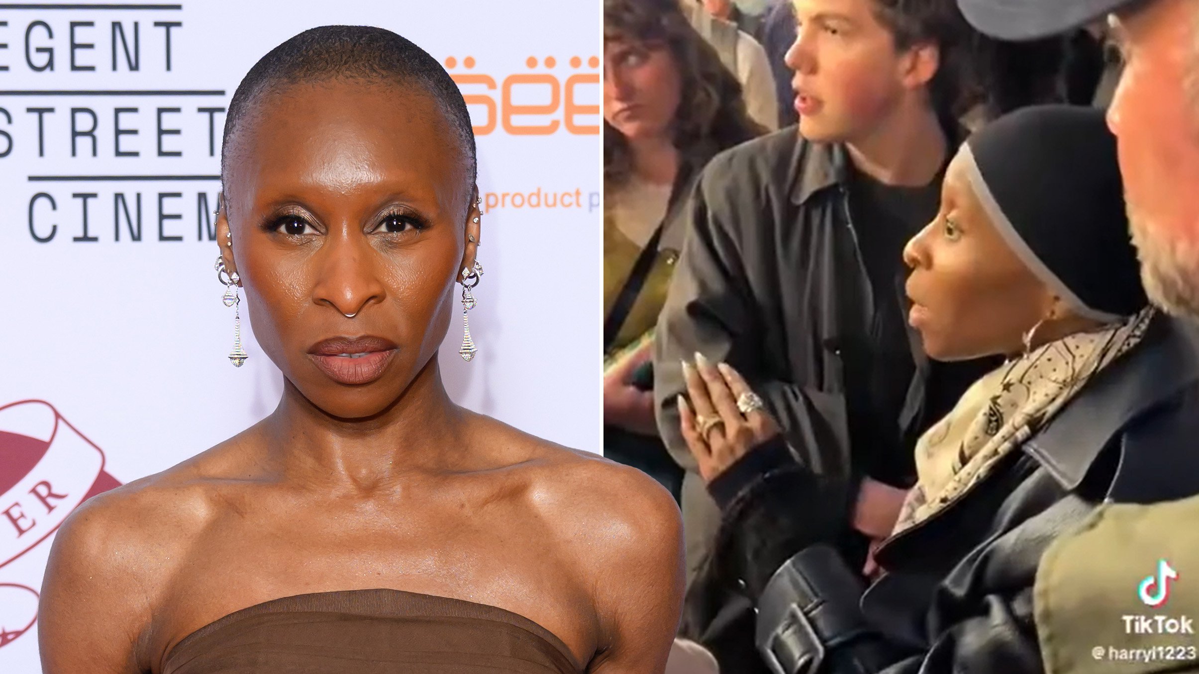 Cynthia Erivo called 'unbelievably kind' as she handles aggressive man ...