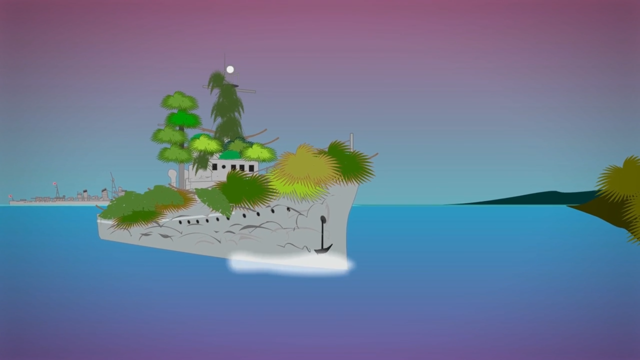Surrounded by Japan’s warships – they disappeared into the jungle