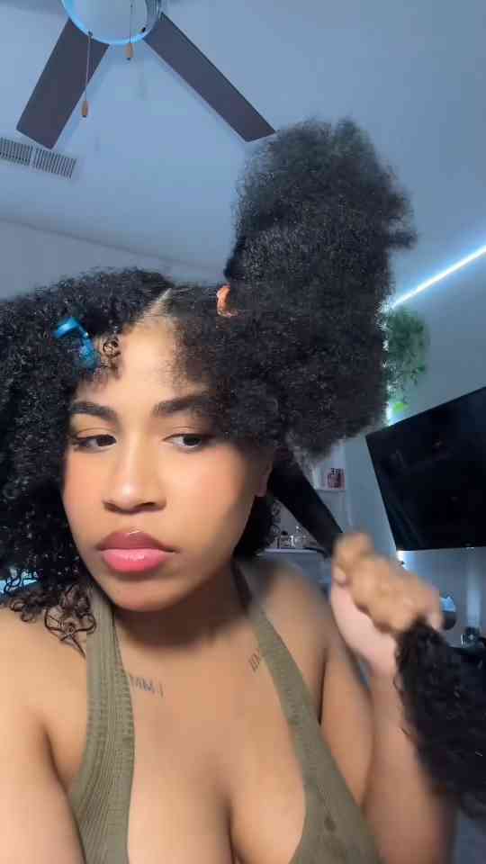 $1 vs $100 hair product curl test