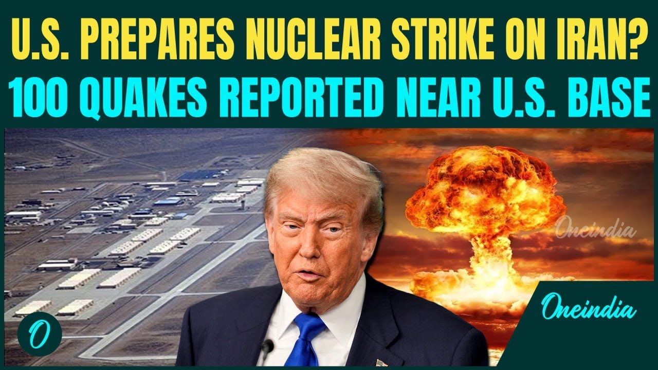 US to launch nuclear strike on Iran? 100 quakes rock test range near ...