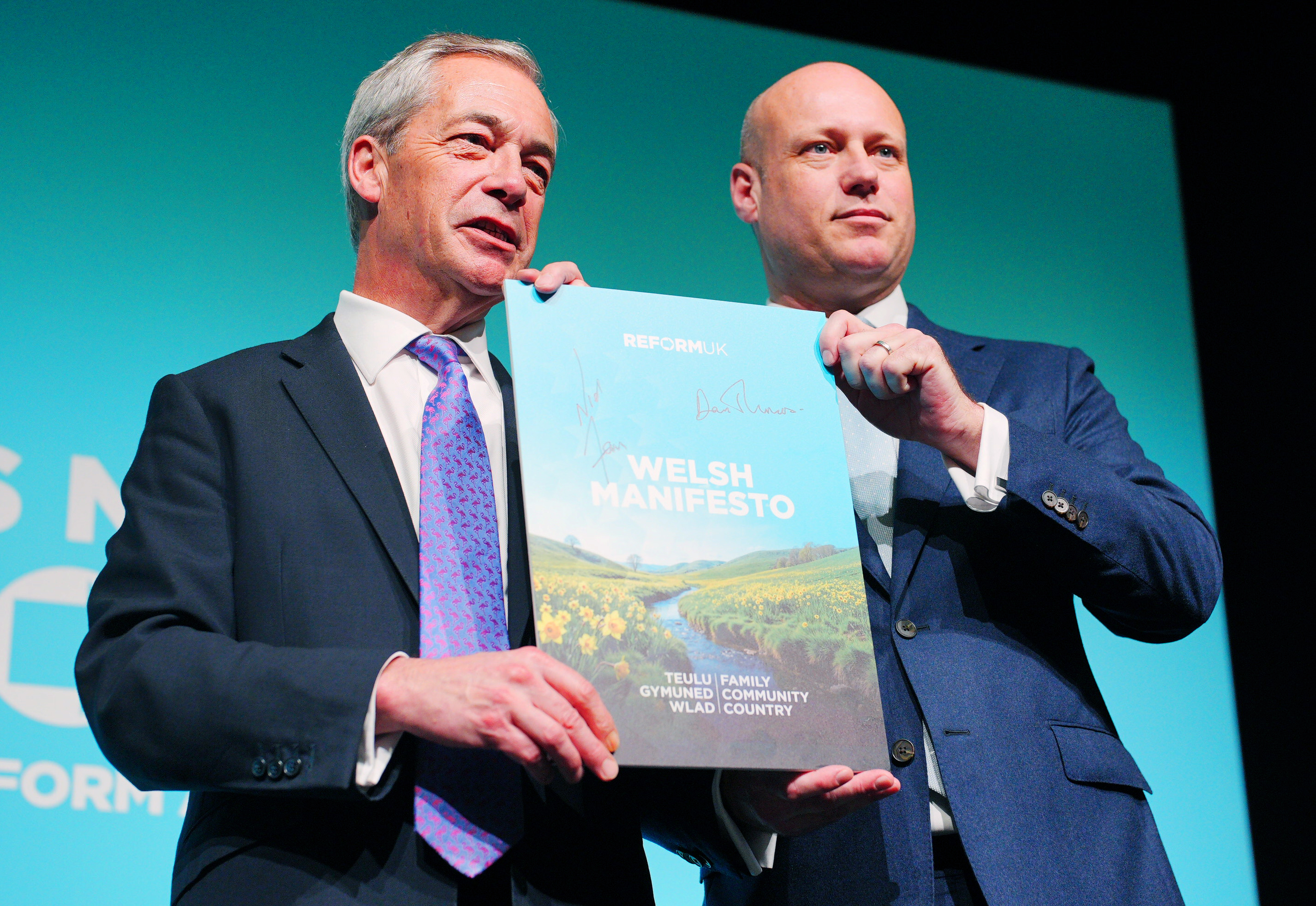 Welsh election is referendum on Starmer’s premiership, says Nigel Farage