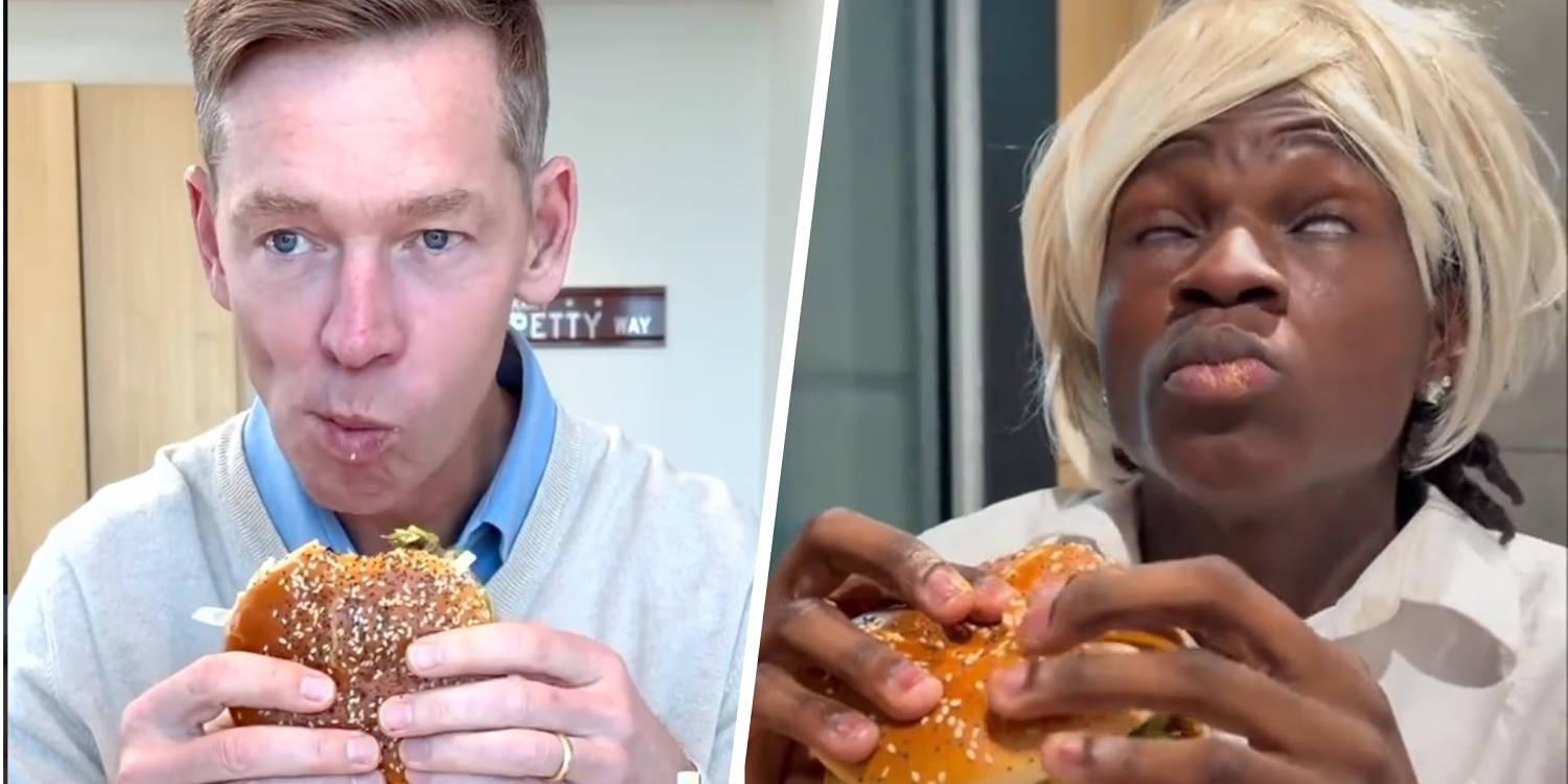 McDonald’s CEO goes viral for the way he eats a burger: 'Incredibly alien'
