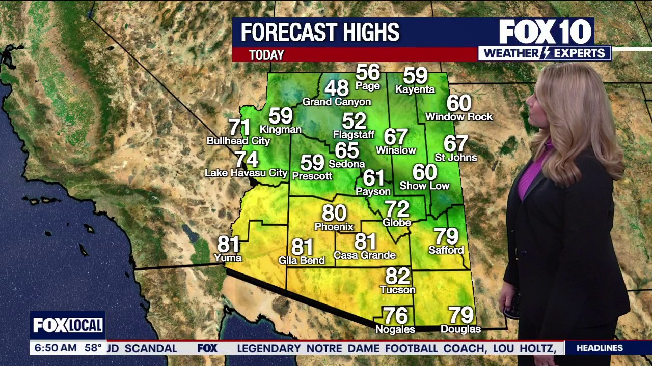 Morning weather forecast - 3/5/26