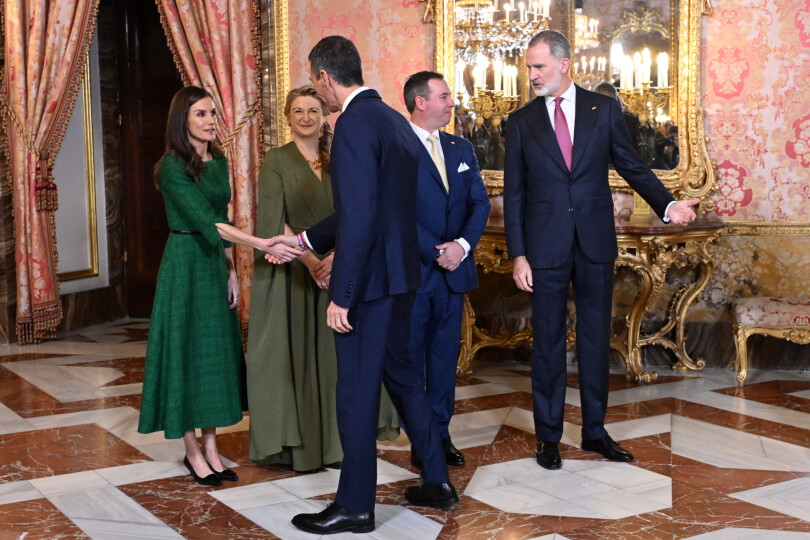 Guillaume et Stéphanie de Luxembourg en visite officielle en Espagne