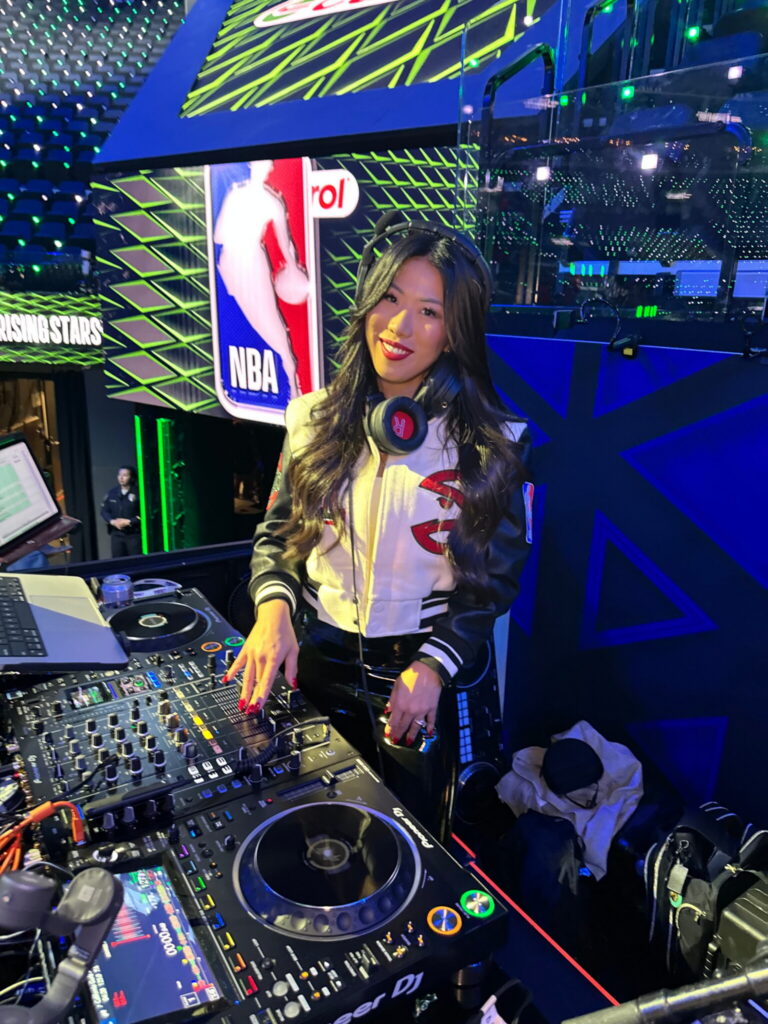 DJ Chika Takai brings Japanese hip-hop to the NBA
