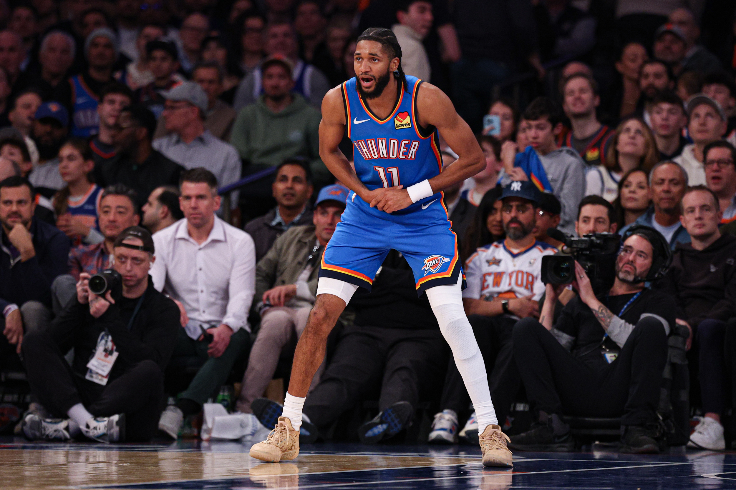 Thunder showing championship habits again with gritty win over Knicks