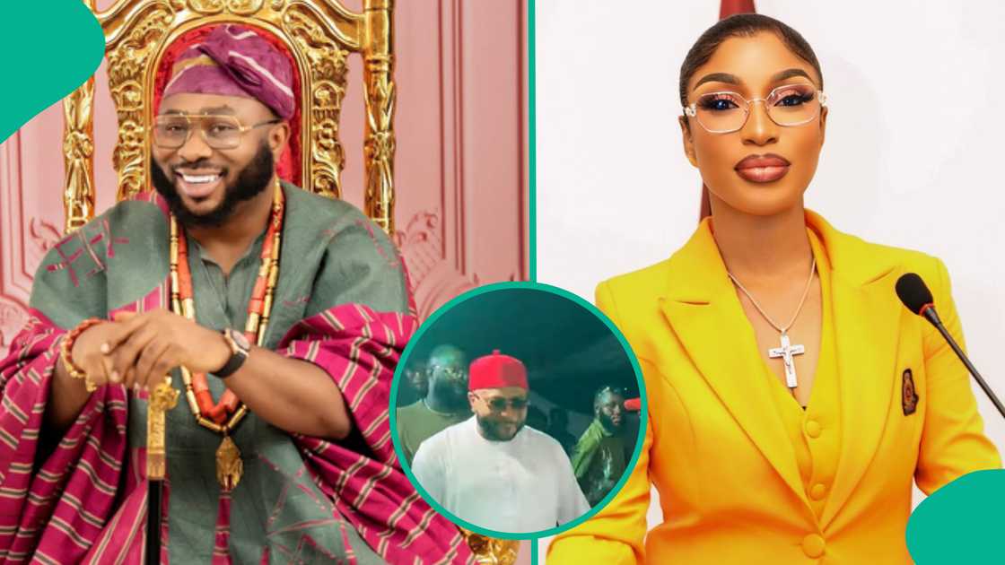 Watch video as Tonto Dikeh's ex Churchill, Fathia Balogun, Mercy Aigbe ...