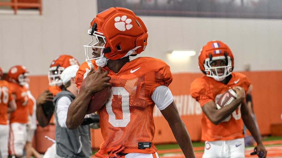 Clemson freshman wide receivers impress early in spring practice