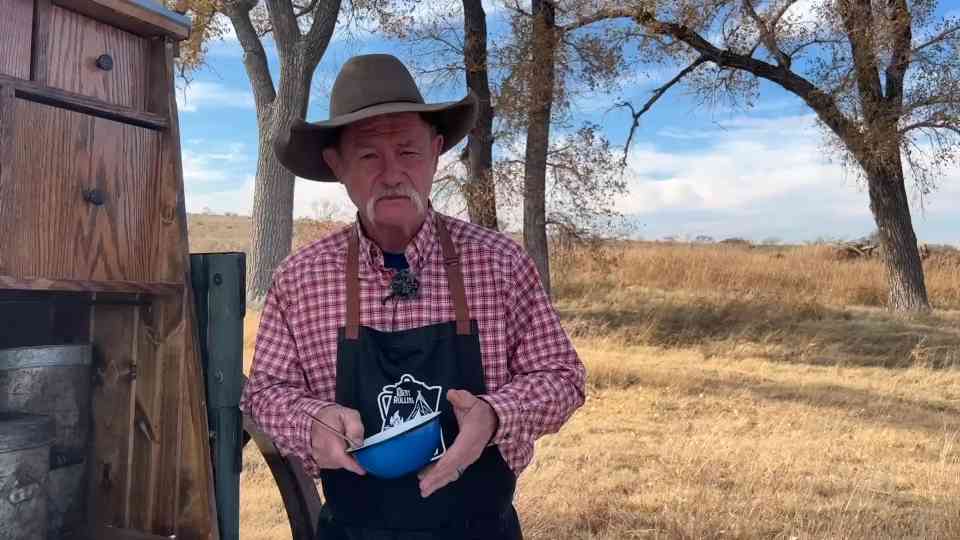 Simple cowboy charro beans cooked over steady heat