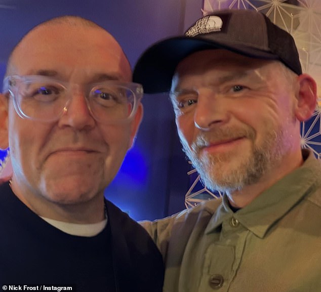 Simon Pegg and Nick Frost leave fans begging for a Spaced reboot as ...