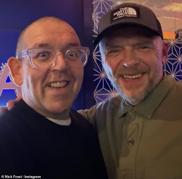 Simon Pegg and Nick Frost leave fans begging for a Spaced reboot as ...