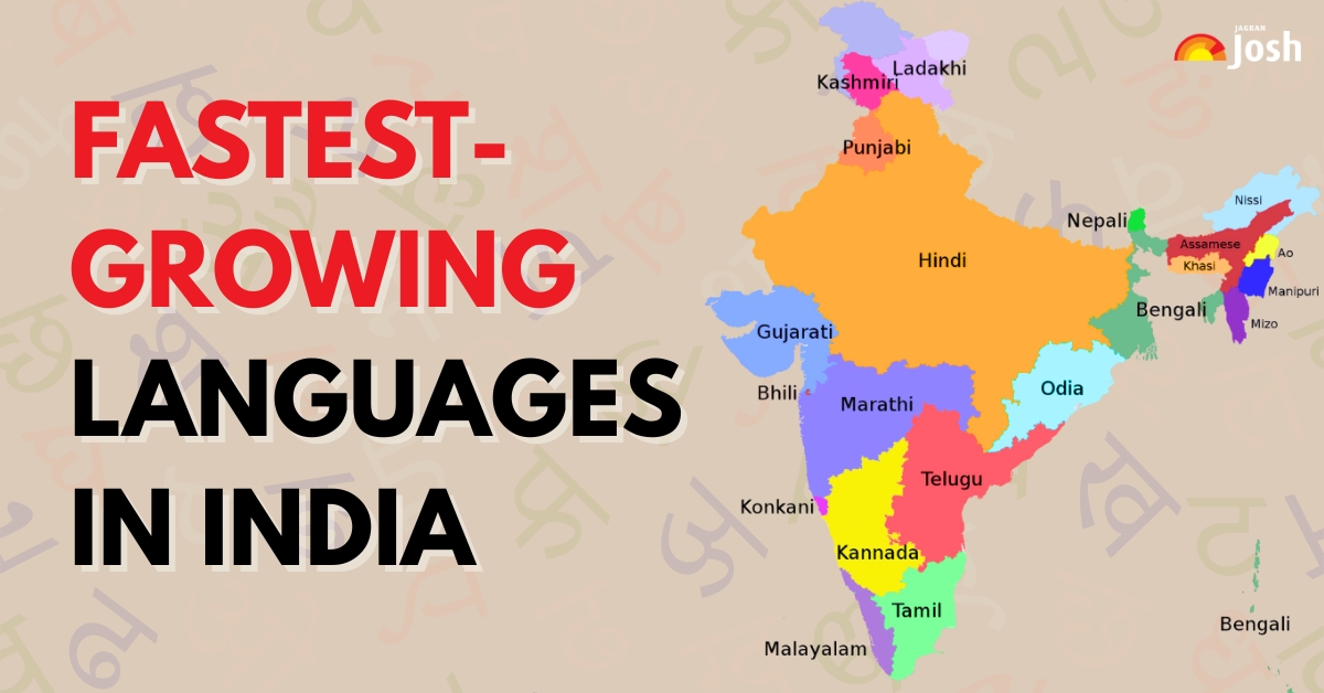 List of fastest growing languages in India other than Hindi
