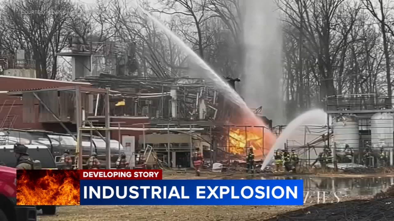 Massive Logan Twp. explosion felt across Philadelphia region
