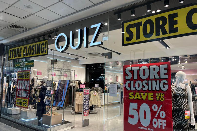 Quiz announces major clearance sale as 40 stores risk closure - full list