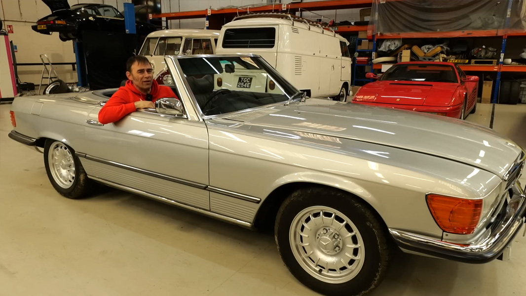 Turning the Mercedes into an electric cruiser