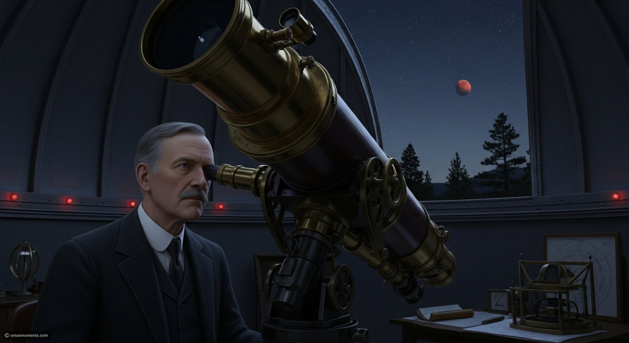 The astronomer who thought Mars had intelligent alien life in the past