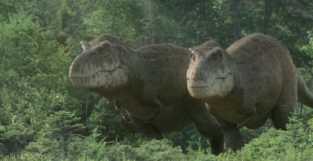 The T rex didn’t stomp its feet. It walked like a 9-ton ballerina