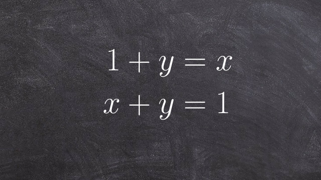 Using substitution to solve a system when multiple variables have a ...