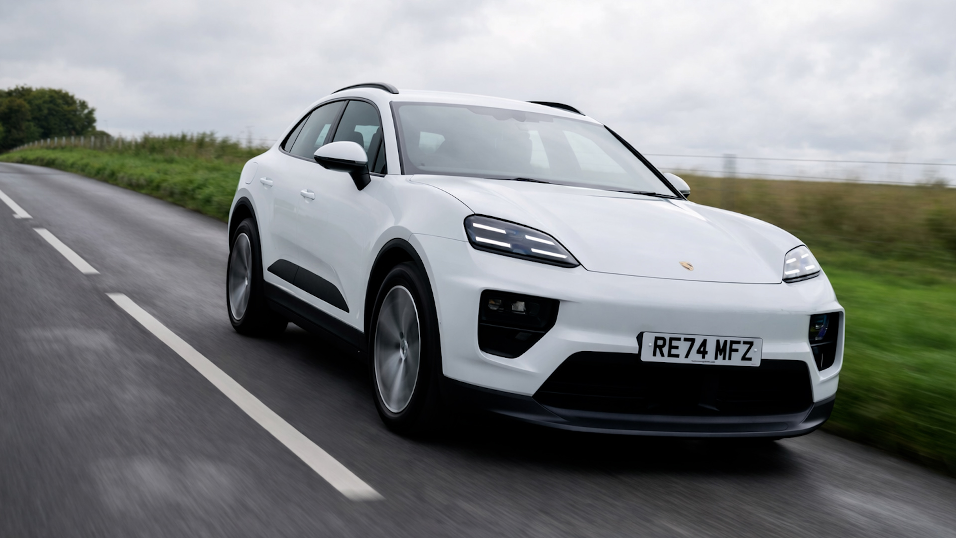 Porsche Macan 4 electric sport mode and performance review