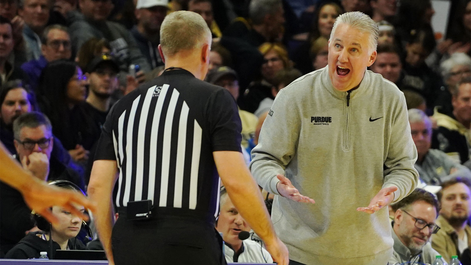 Matt Painter celebrates Purdue for 'hanging in' to beat Northwestern