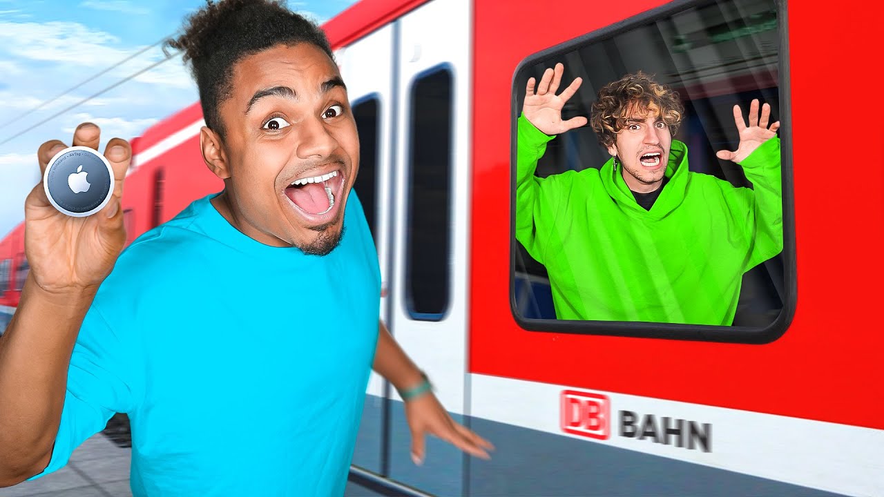 Ich renne um mein Leben! 🏃‍♂️ AirTag fangen in Berlin