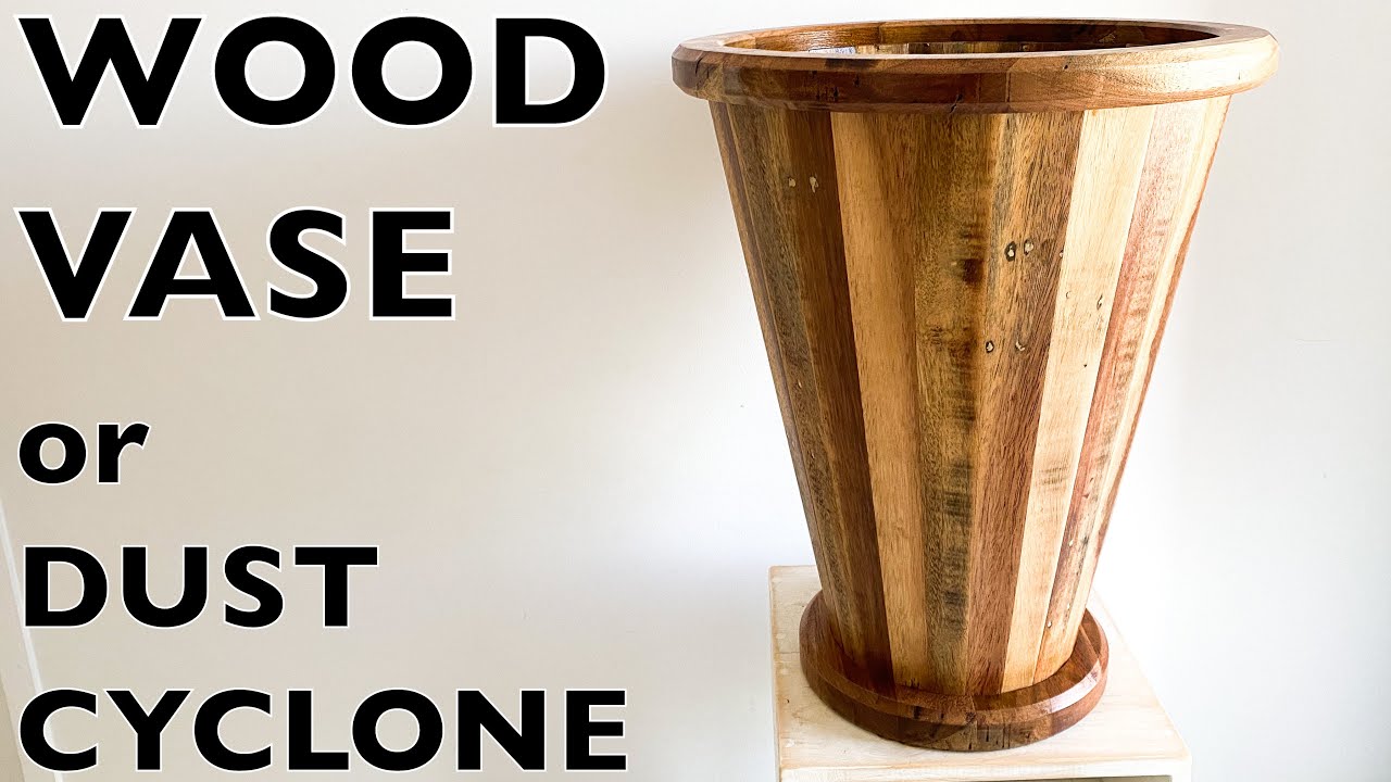 How to make a wooden cyclone dust separator