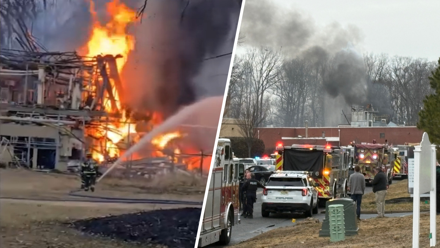 Officials investigate NJ building explosion that left 5 people hospitalized