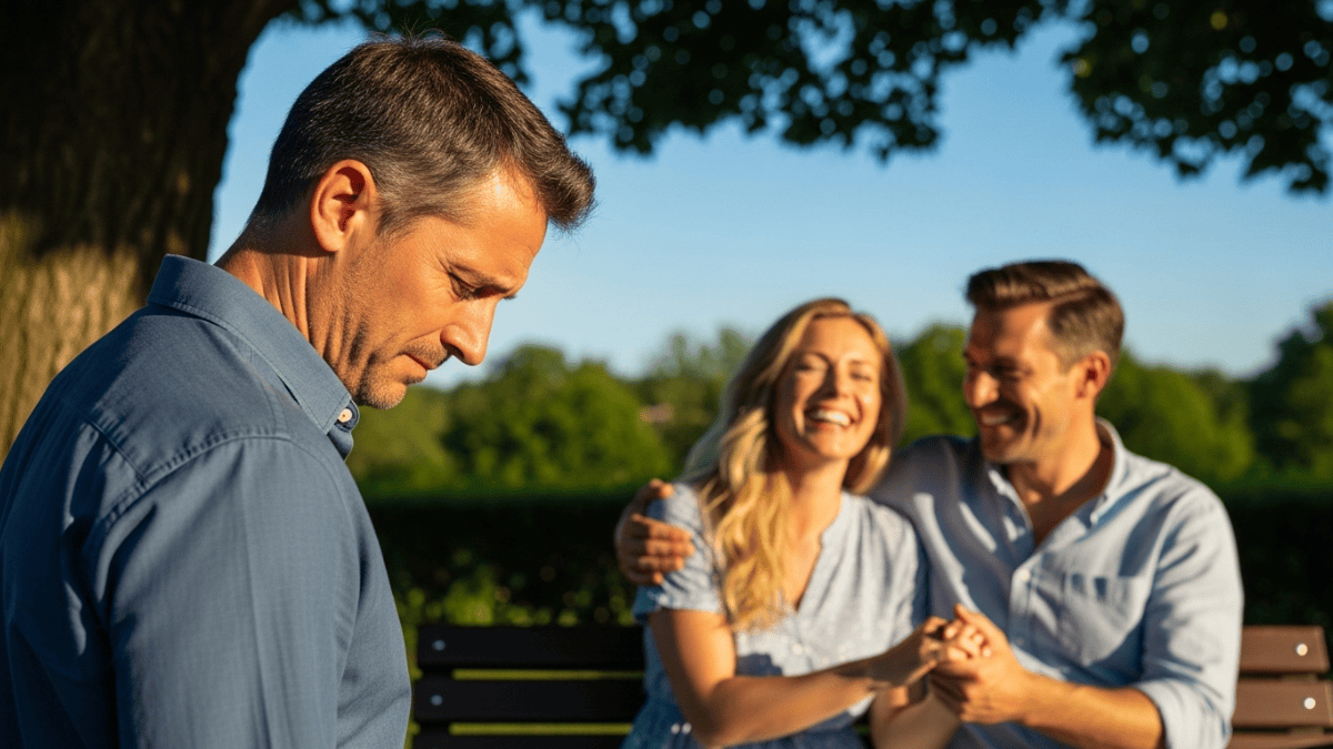 I divorced at 40 and now that I see her so happy with her new love, I ...