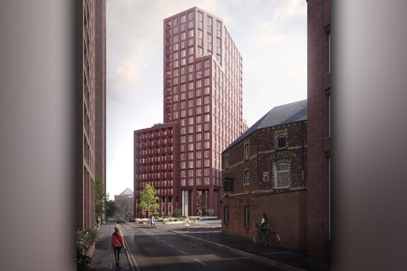 CGI images show how new tower block could look near Manchester Victoria