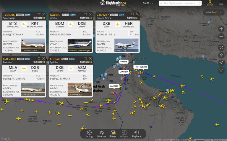 These airlines are sending rescue flights to the Middle East, where ...