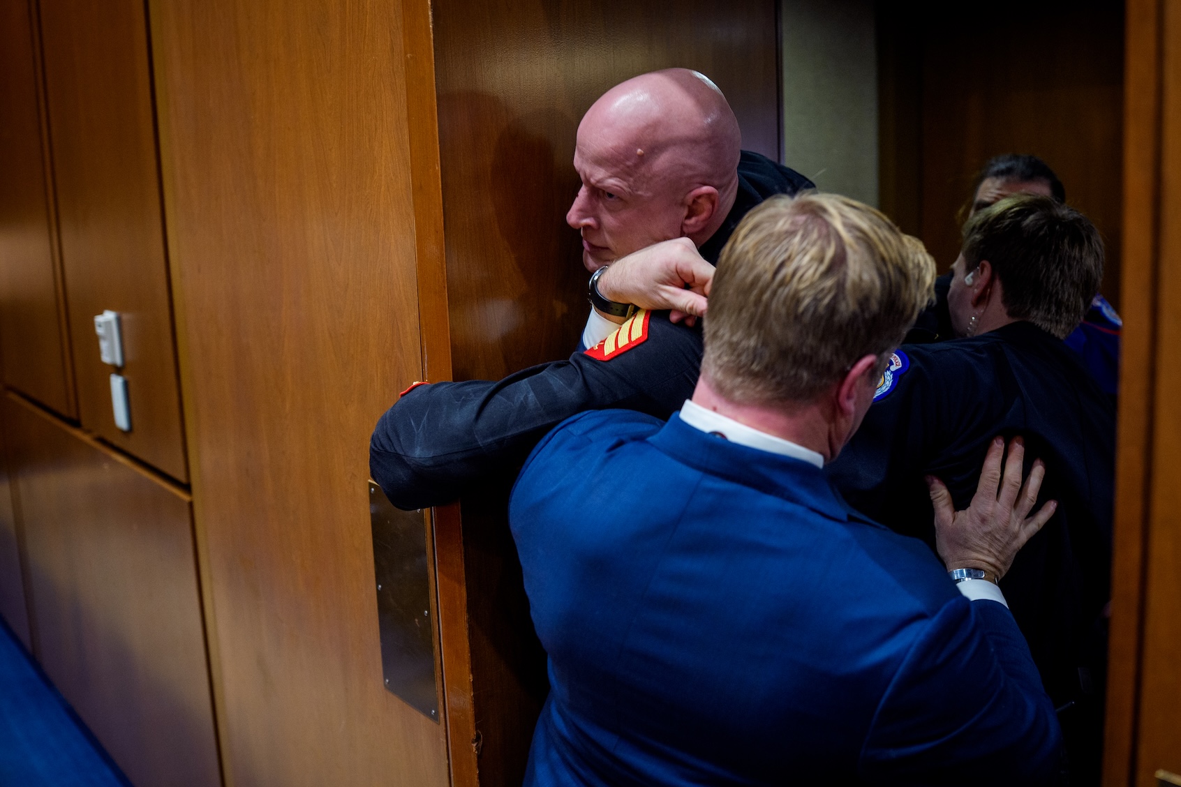 Unhinged: Sen. Sheehy accused of breaking Iran war protestor’s arm