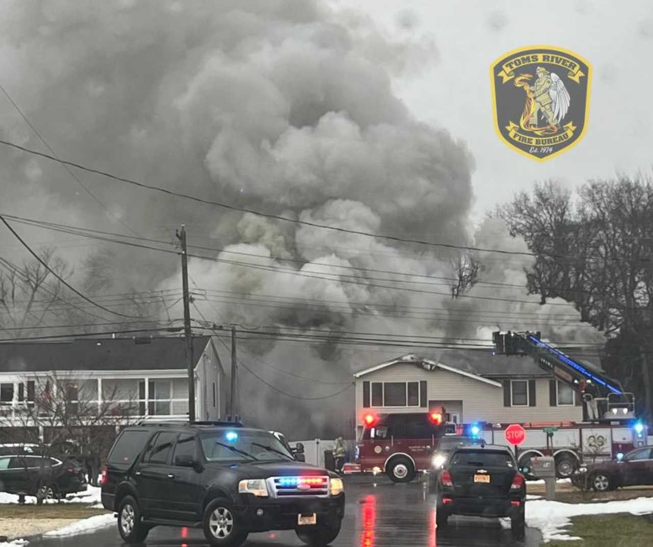 Home engulfed in smoke in 2-alarm Toms River fire: FD